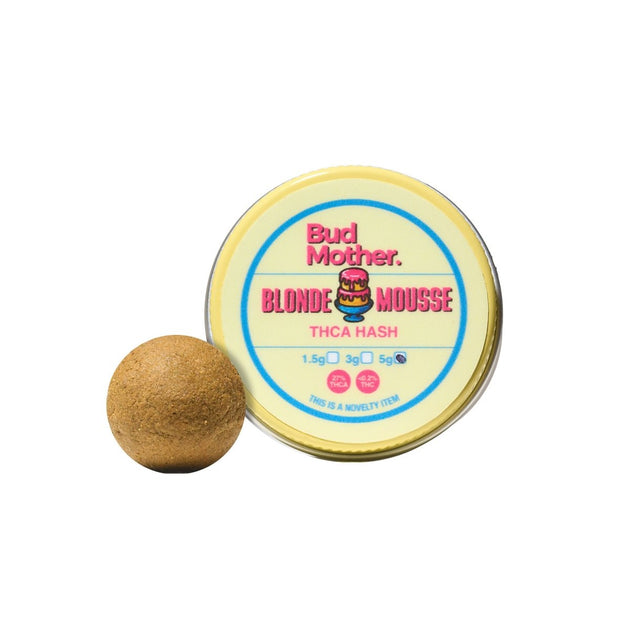 BudMother Blonde Mousse THCA Hash